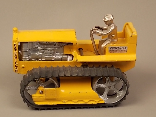 x-SOLD- Arcade Caterpillar Tractor - Antique Toys for Sale