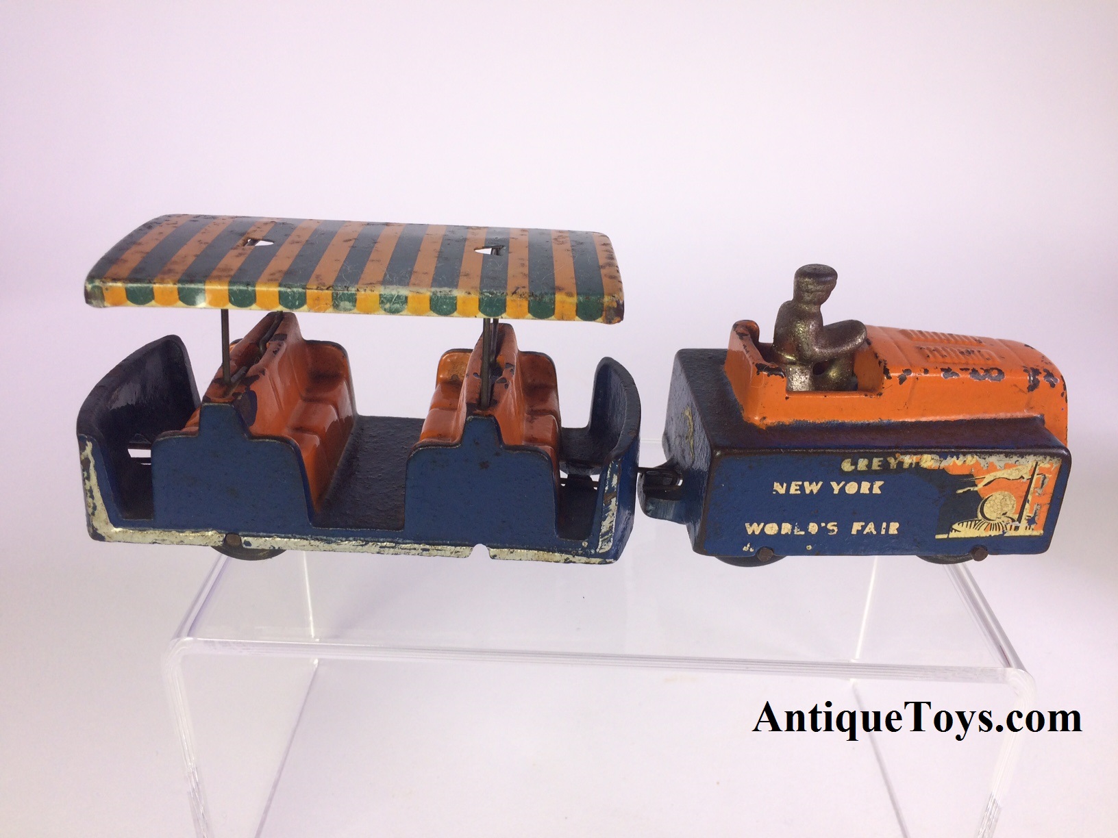 Arcade New York World’s Fair Tractor Train *SOLD* – AntiqueToys.com ...