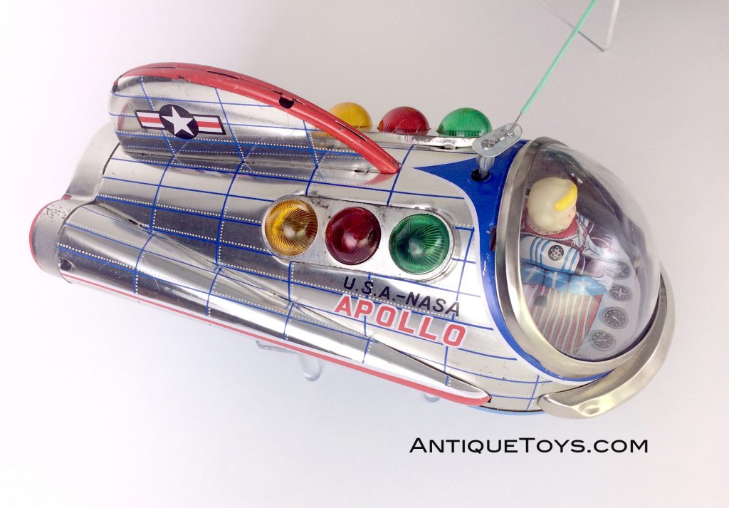 Modern Toys USA Apollo Tin Spaceship (MT) *SOLD* - AntiqueToys.com ...