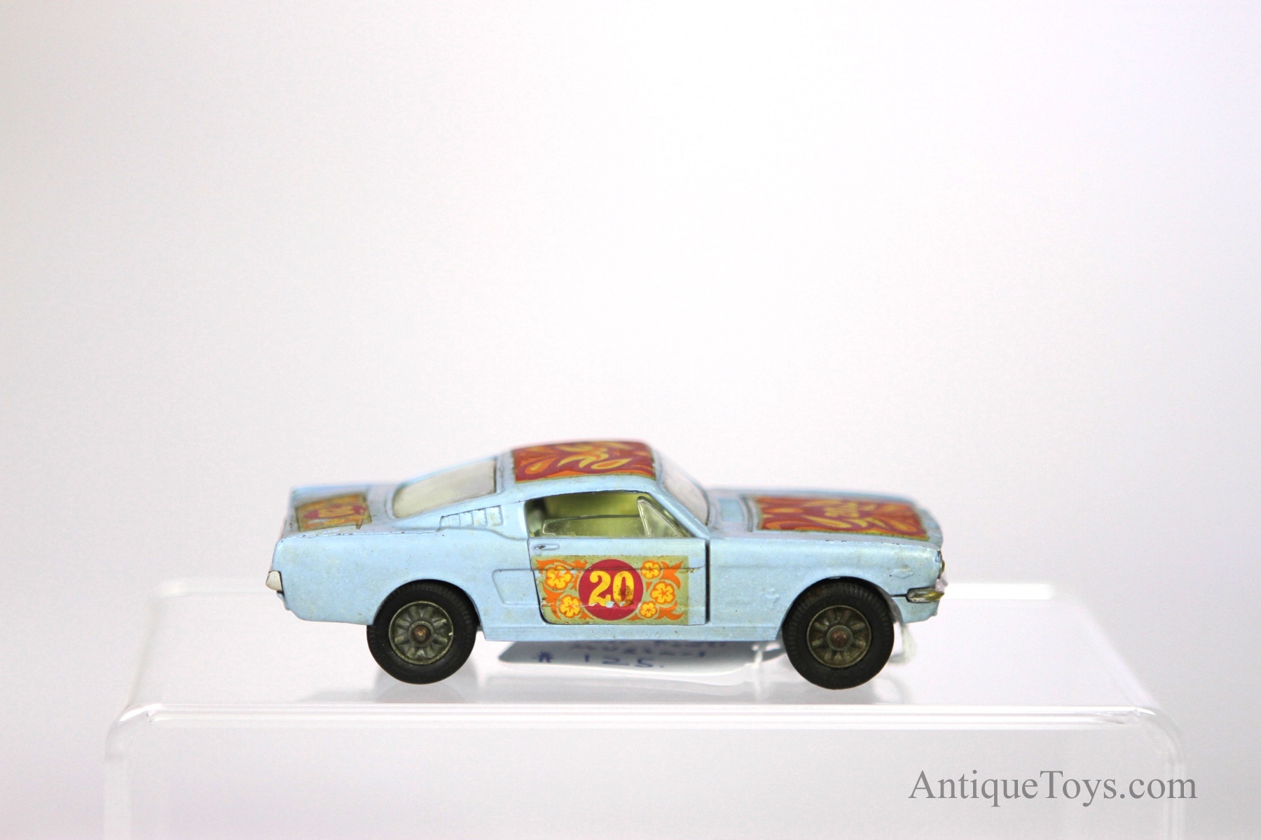 Corgi Mustang Flower Power *SOLD* - AntiqueToys.com - Antique Toys for Sale