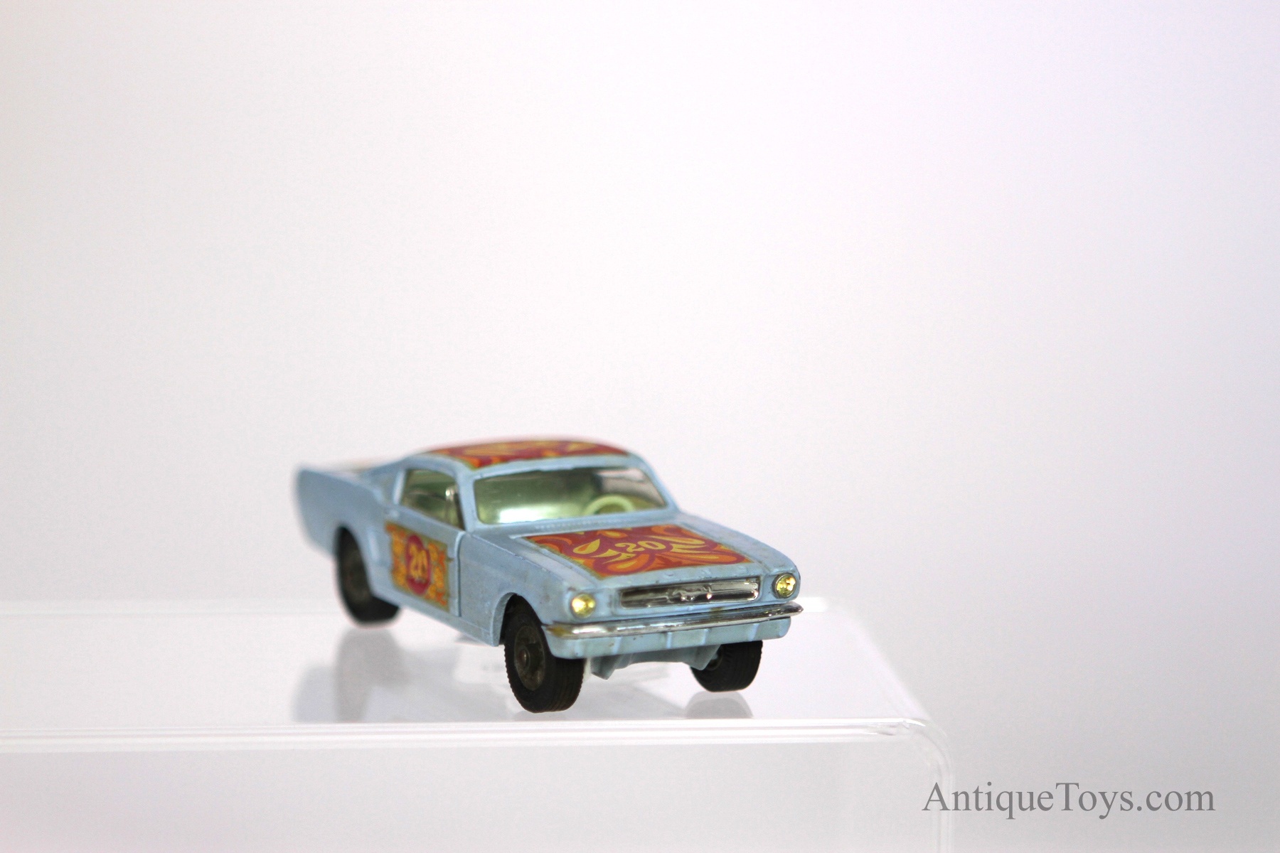 Corgi Mustang Flower Power *SOLD* - AntiqueToys.com - Antique Toys for Sale