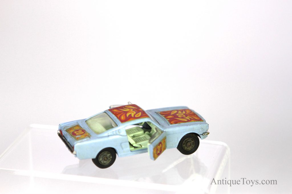 Corgi Mustang Flower Power *SOLD* - AntiqueToys.com - Antique Toys for Sale