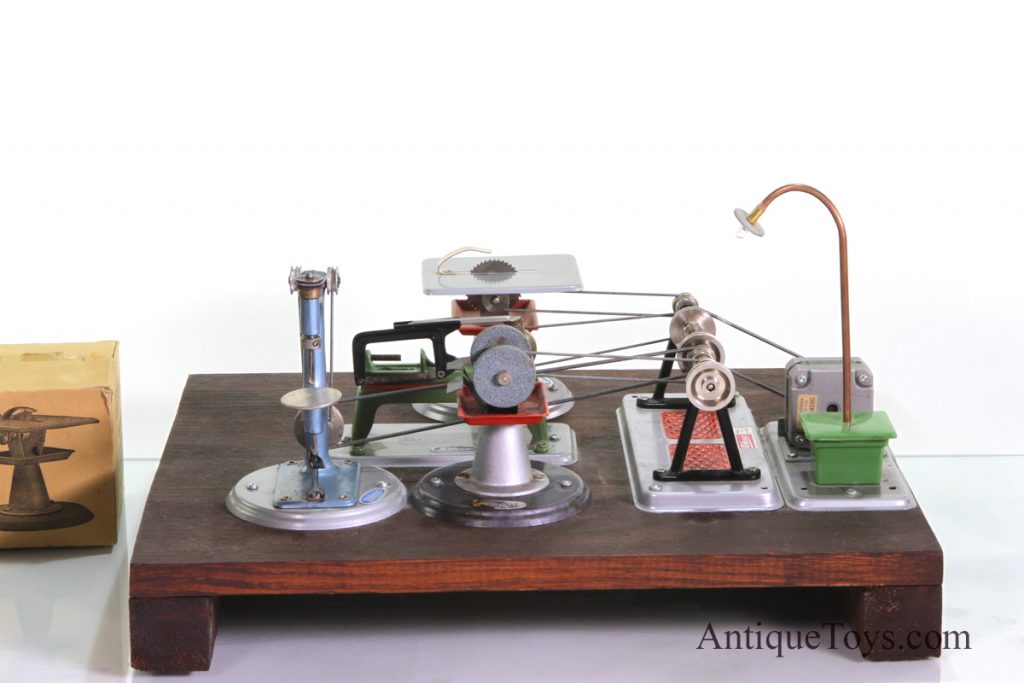 Wilesco Steam Engine Saws, Grinders, Drills, Light *SOLD* – AntiqueToys ...