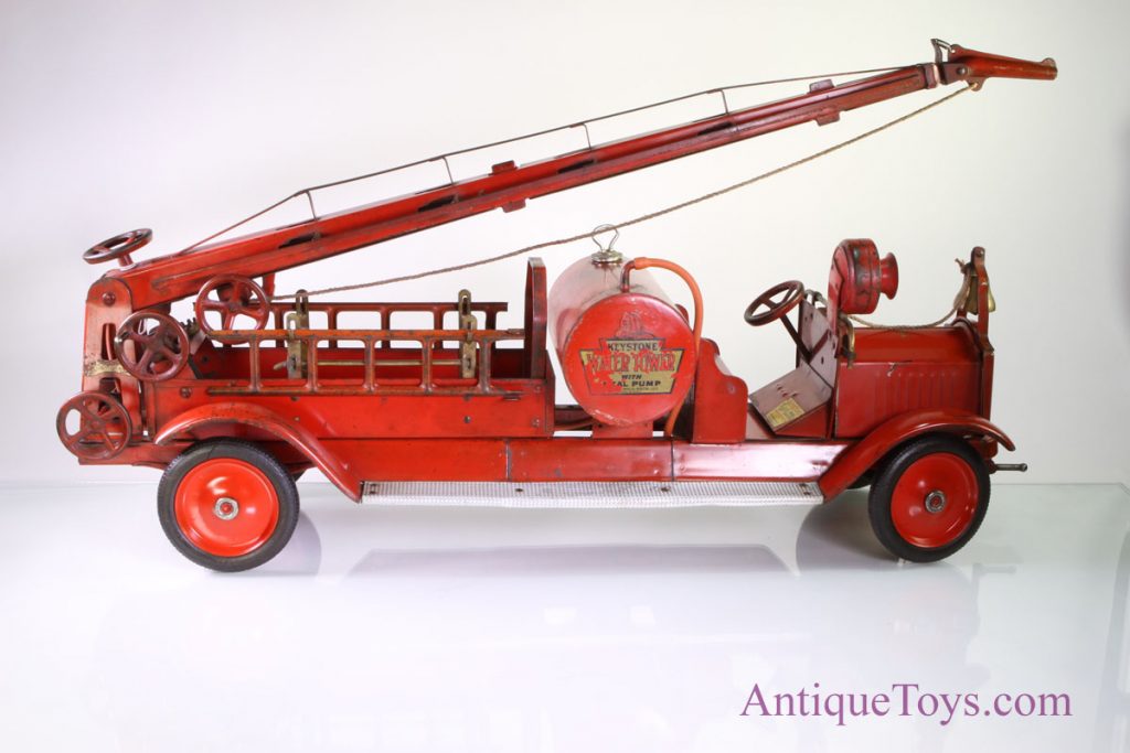 Keystone Fire Water Tower & Ladder Truck *SOLD* – AntiqueToys.com ...