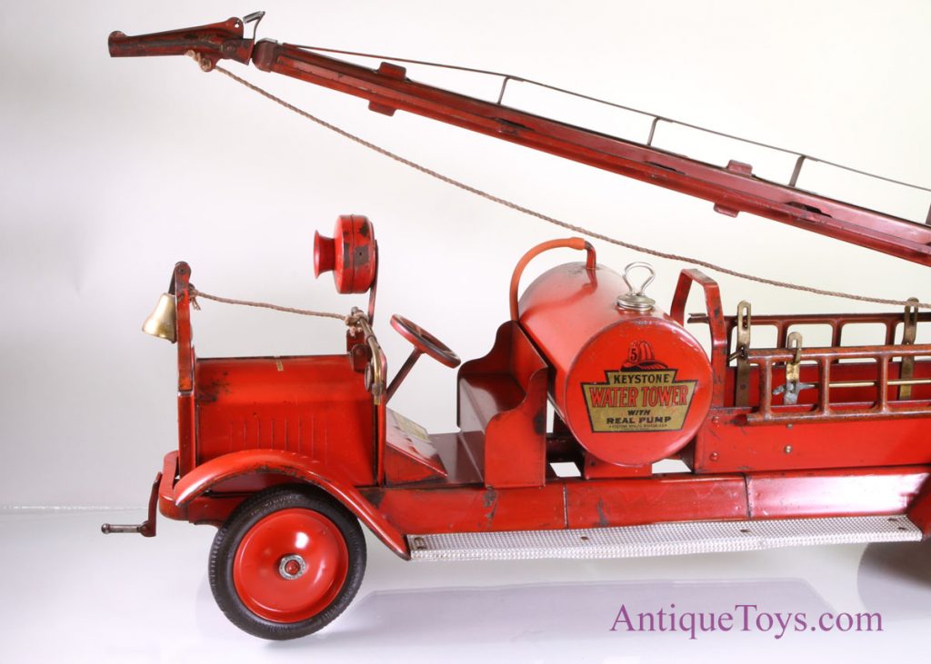 Keystone Fire Water Tower & Ladder Truck *SOLD* – AntiqueToys.com ...