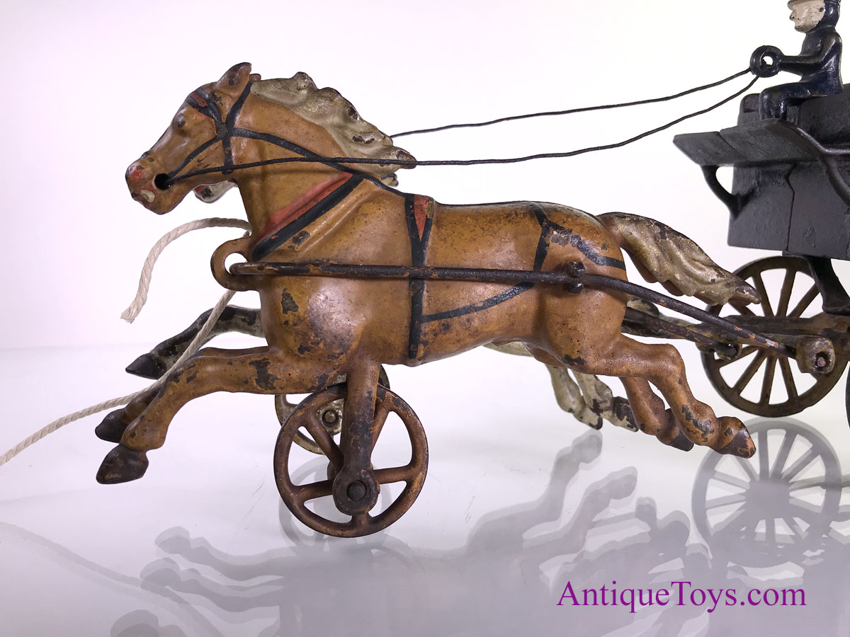 Harris Cast Iron Fire Patrol EARLY No. 60 *SOLD* - AntiqueToys.com ...