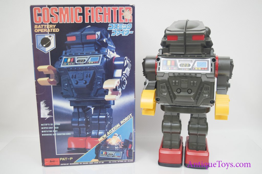 1970’s Cosmic Fighter Robot and Box Horikawa Japan *SOLD* – AntiqueToys ...