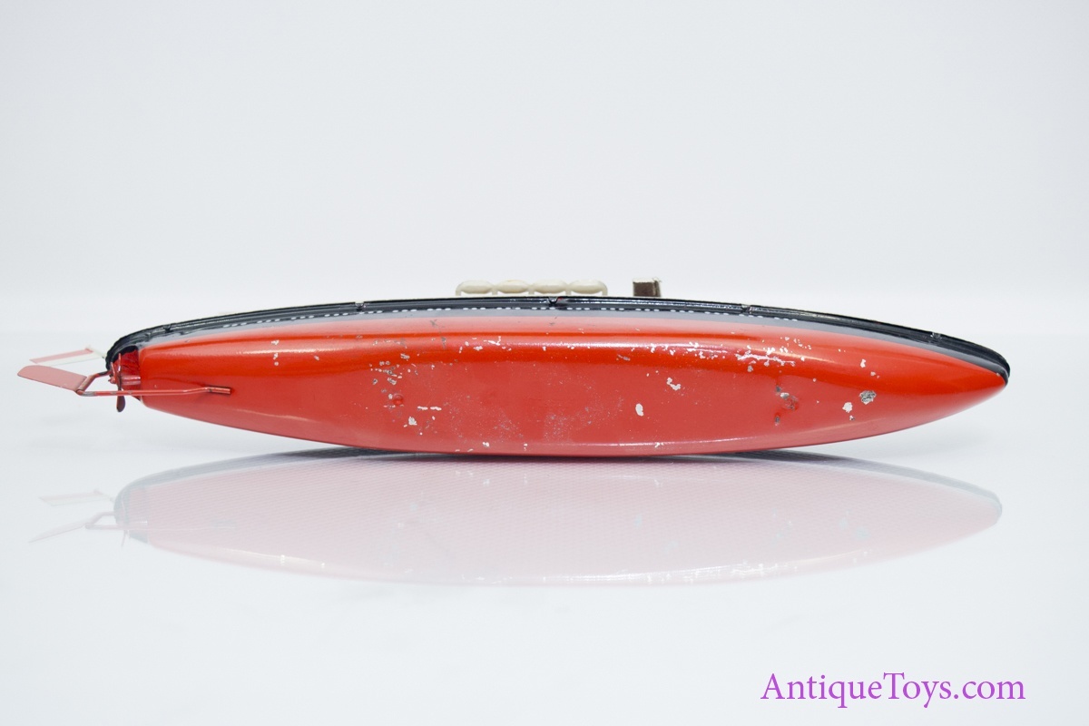 Post War Tin Ocean Liner Wind Up Boat by Arnold *SOLD* – AntiqueToys ...