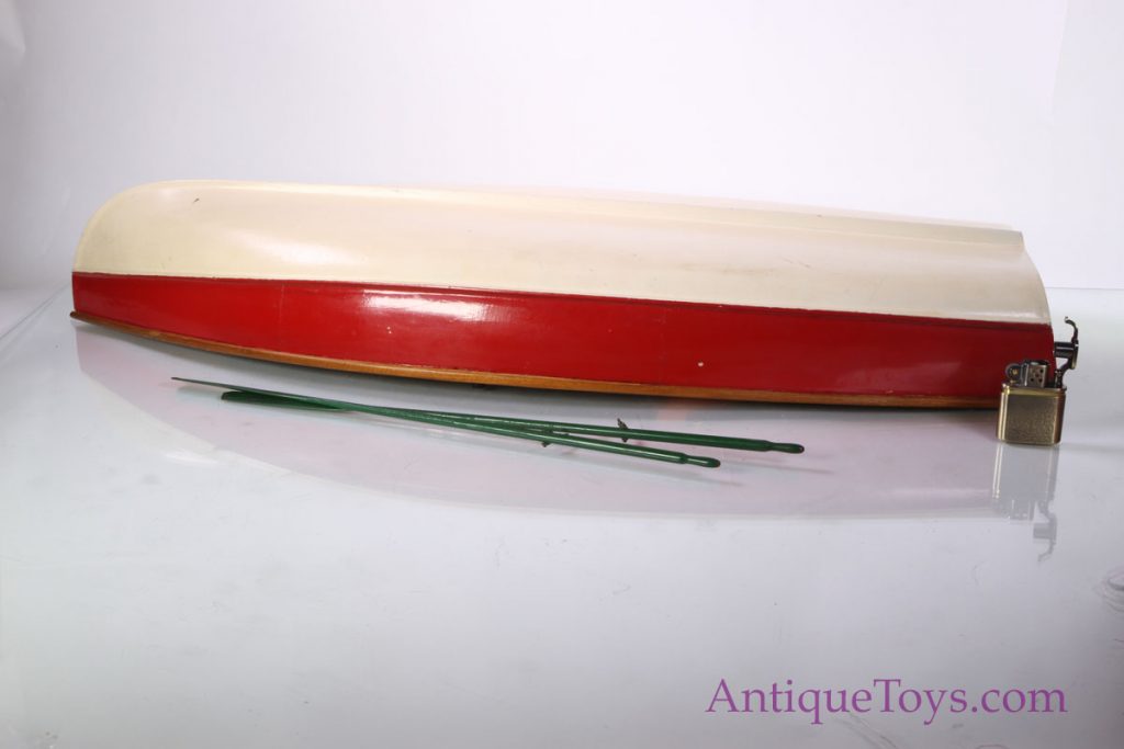 XL Wooden hand made Rowboat Toy *SOLD* - AntiqueToys.com - Antique Toys ...