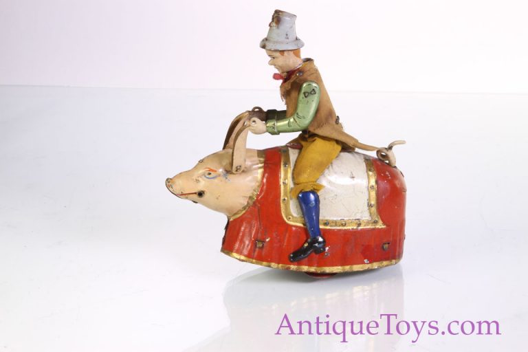 Lehmann Paddy the Pig Tin Windup #1 *SOLD* – AntiqueToys.com – Antique ...