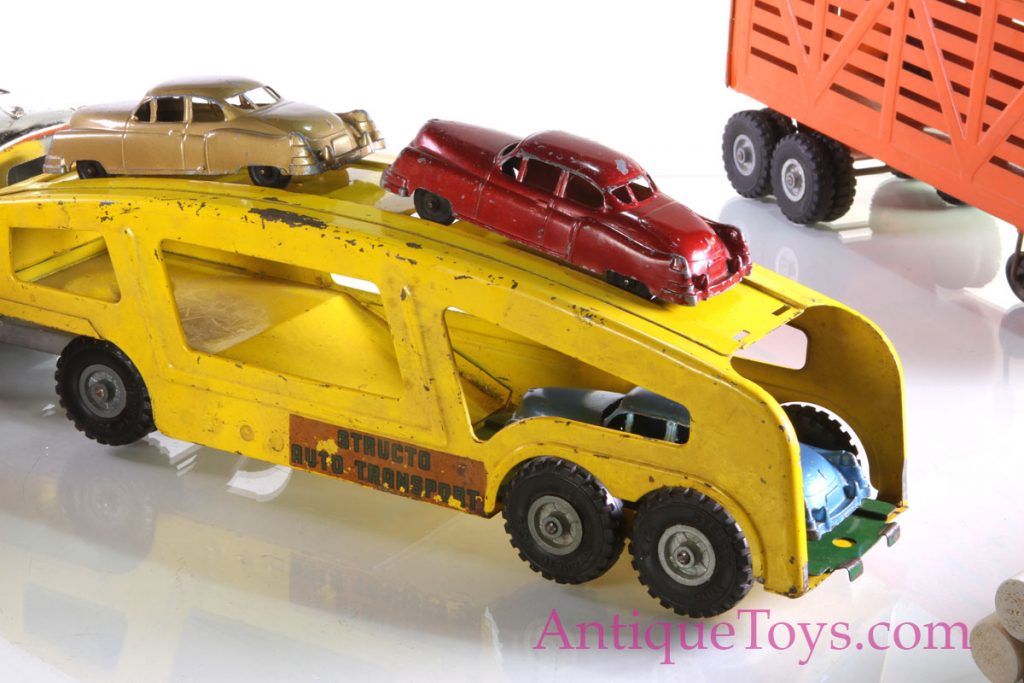 Structo Twin Tractor, Four Trailer with Auto Hauler Set *SOLD ...