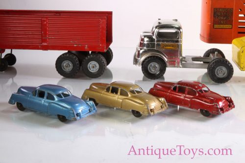 Structo Twin Tractor, Four Trailer with Auto Hauler Set *SOLD ...