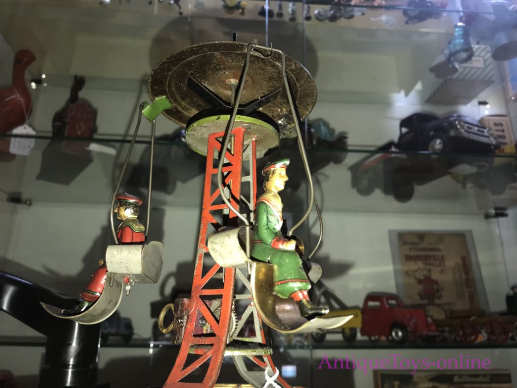 M&K Carousel Tin Windup Toy from Germany Old Toy *SOLD* – AntiqueToys ...