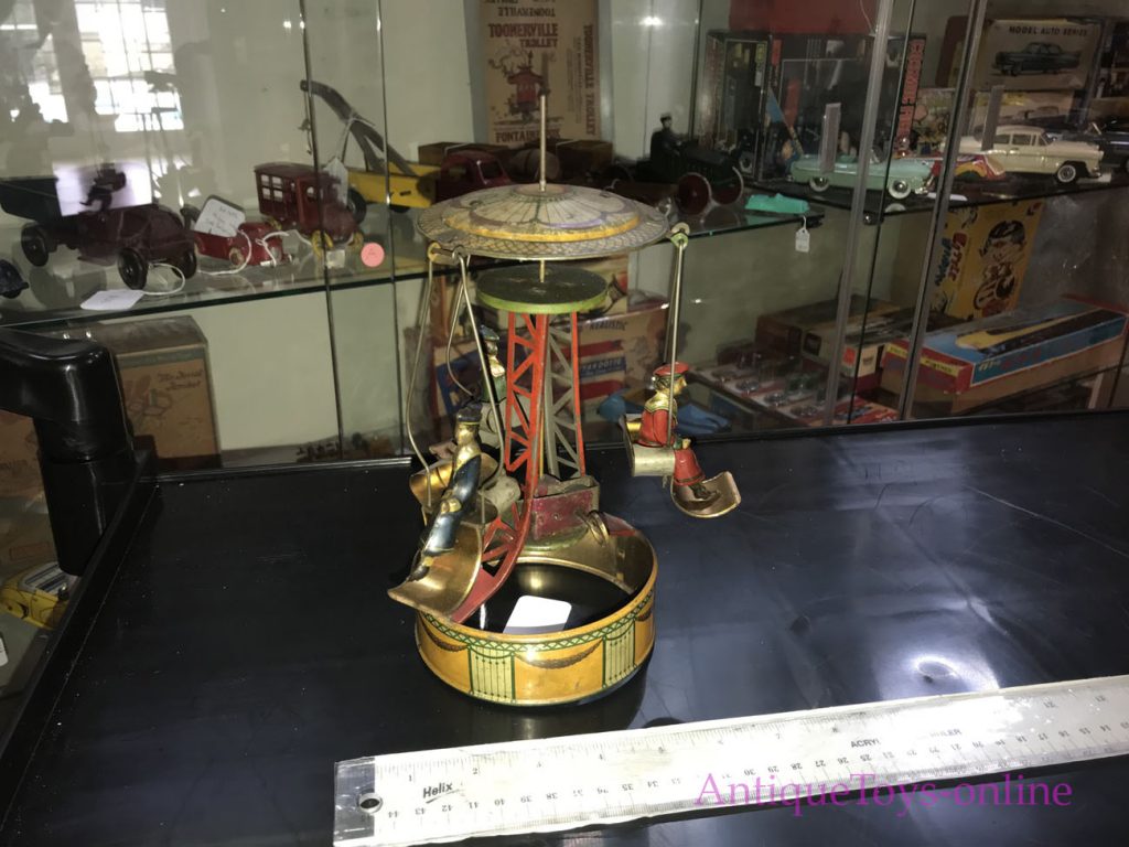 M&K Carousel Tin Windup Toy from Germany Old Toy *SOLD* – AntiqueToys ...