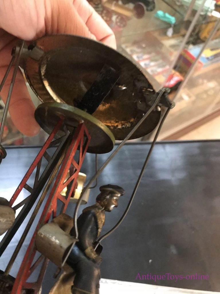 M&K Carousel Tin Windup Toy from Germany Old Toy *SOLD* – AntiqueToys ...