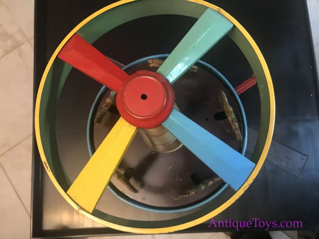 Wolverine Tin Merry-Go-Round Toy with Race Horses *SOLD* – AntiqueToys ...