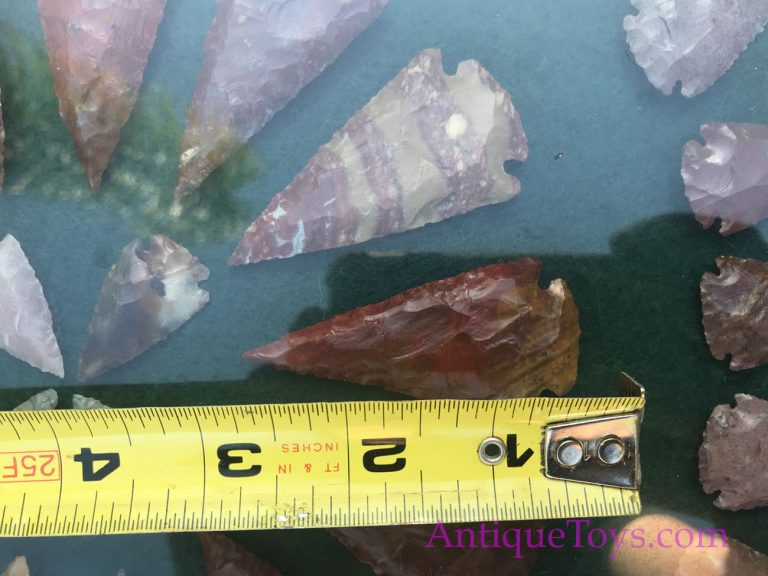 Framed & Matted North American Indian Arrowhead Collection from Robert ...