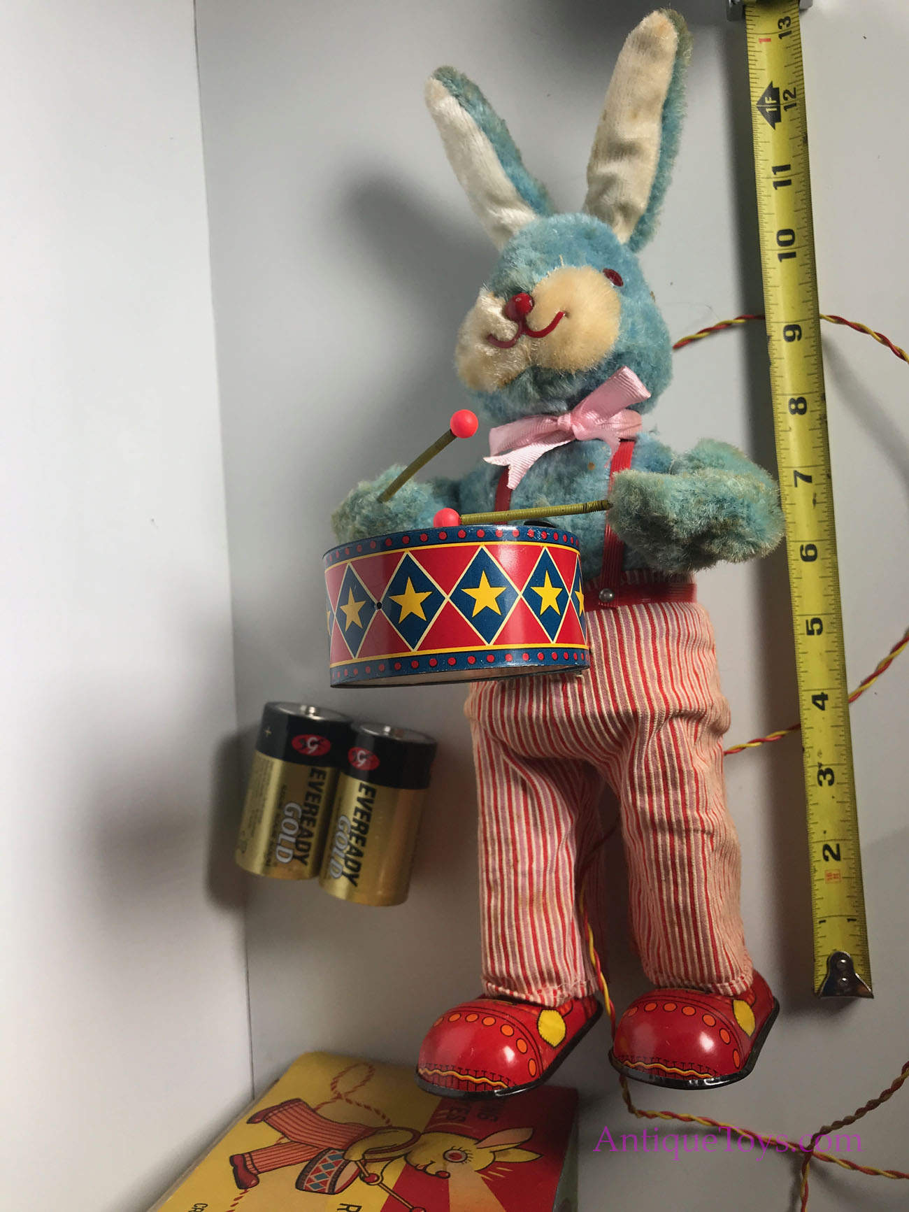 Cragstan Peter Rabbit Battery Operated Japanese Drummer Toy *SOLD ...