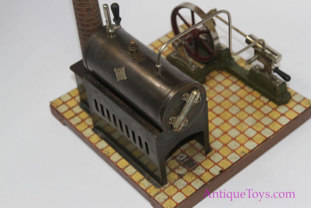 Bing Steam Engine Toy with Box German *SOLD* - AntiqueToys.com ...