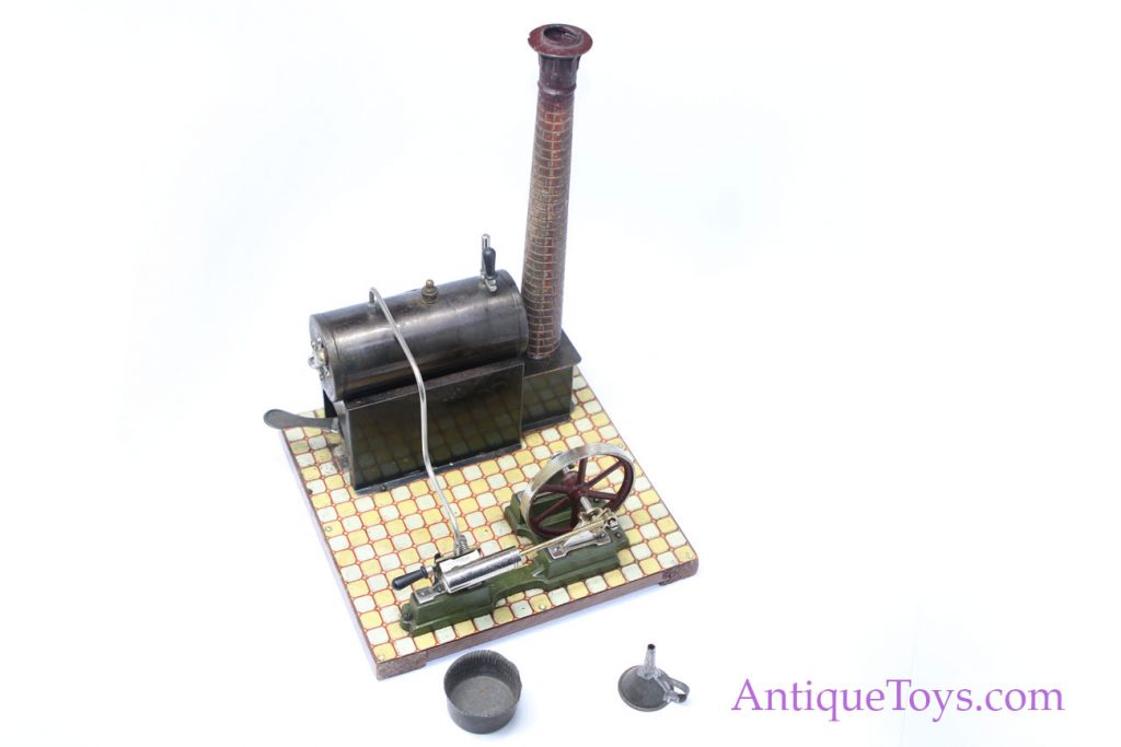 Bing Steam Engine Toy with Box German *SOLD* - AntiqueToys.com ...