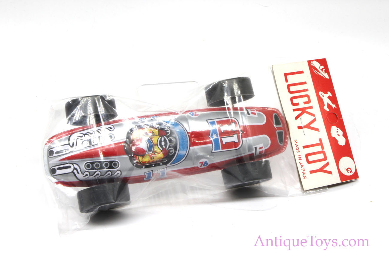 Vintage Japanese Tin Race Car Japanese Old Toy *SOLD* – AntiqueToys.com ...