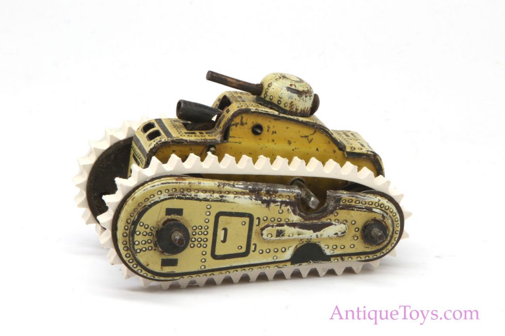 Japanese Tin Windup Tank Prewar Toy for Sale *SOLD* – AntiqueToys.com ...