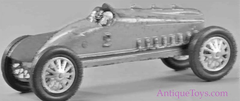 Cast Iron Race Car Wanted- Vindex #2 Race Car - AntiqueToys.com ...