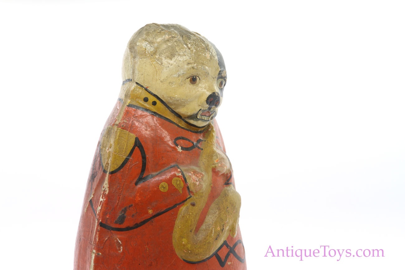 Schoenhut Roly-Poly Jazz Dog. Antique Paper Mâché *SOLD* – AntiqueToys ...