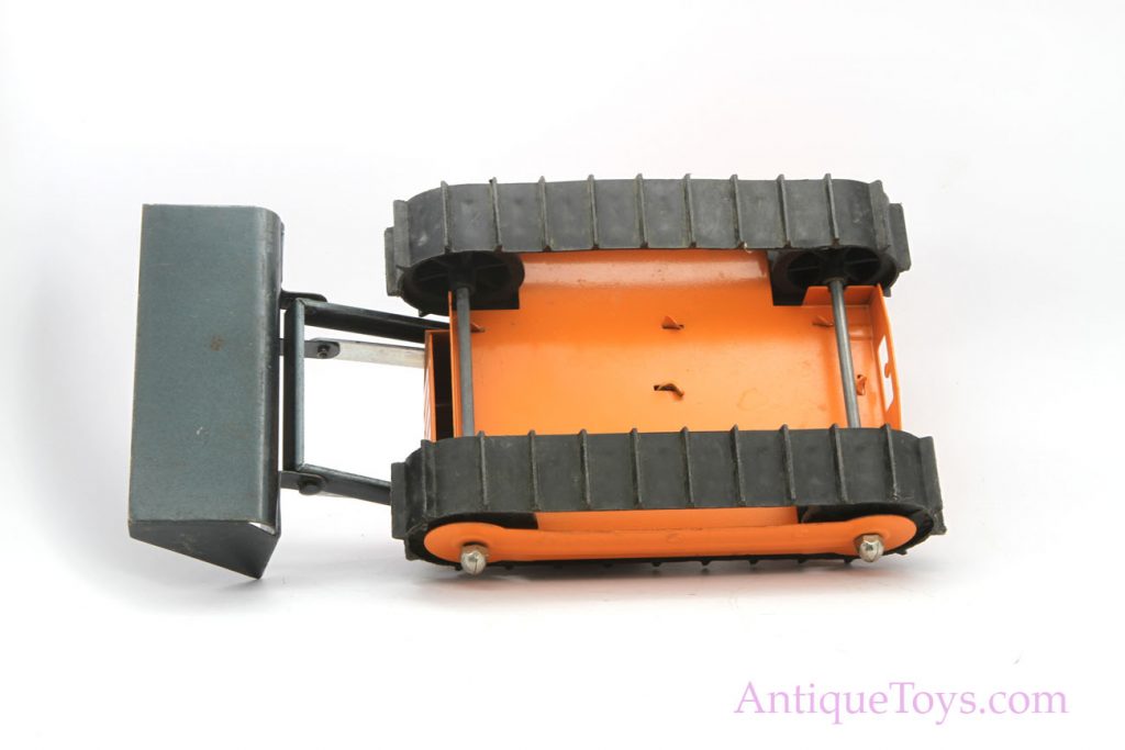 Structo Orange Bulldozer Pressed Steel Construction Toy *SOLD ...