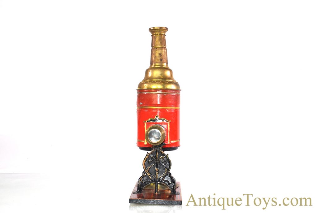 Antique ca. 1901 Metz & Duncker German Tin & Brass Oil Lamp Magic ...