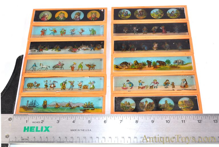 Antique ca. 1901 Metz & Duncker German Tin & Brass Oil Lamp Magic ...