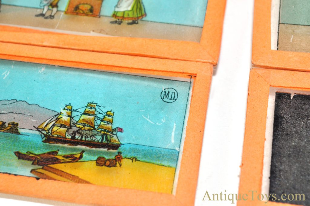 Antique ca. 1901 Metz & Duncker German Tin & Brass Oil Lamp Magic ...