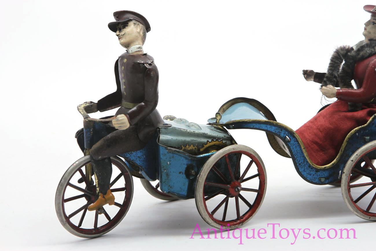 Lehmann Anxious Bride Tin Windup Toy *SOLD* – AntiqueToys.com – Antique ...