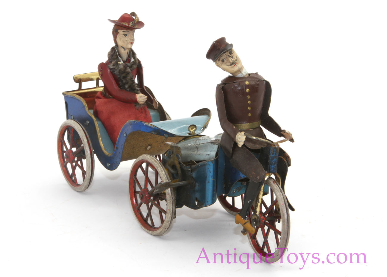 Lehmann Anxious Bride Tin Windup Toy *SOLD* – AntiqueToys.com – Antique ...