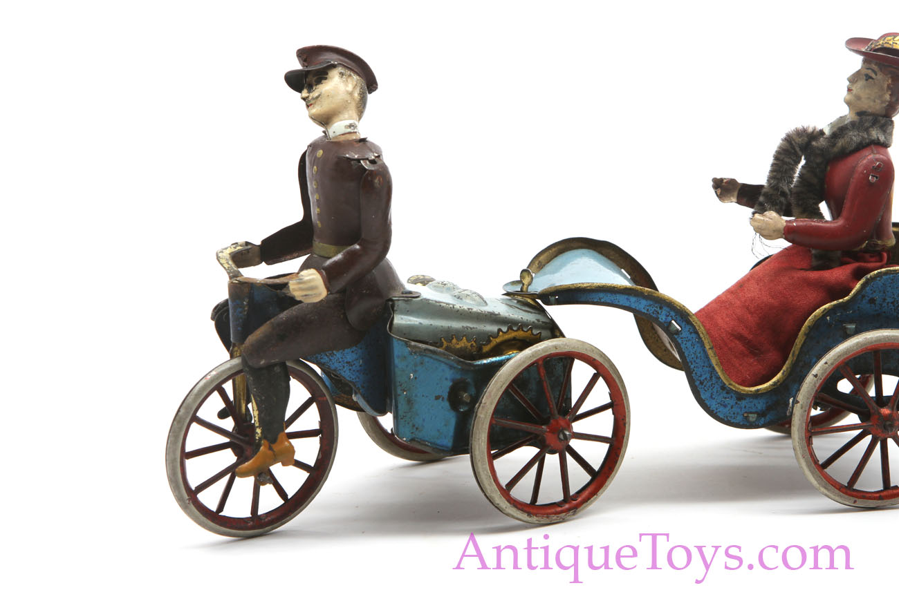 Lehmann Anxious Bride Tin Windup Toy *SOLD* – AntiqueToys.com – Antique ...