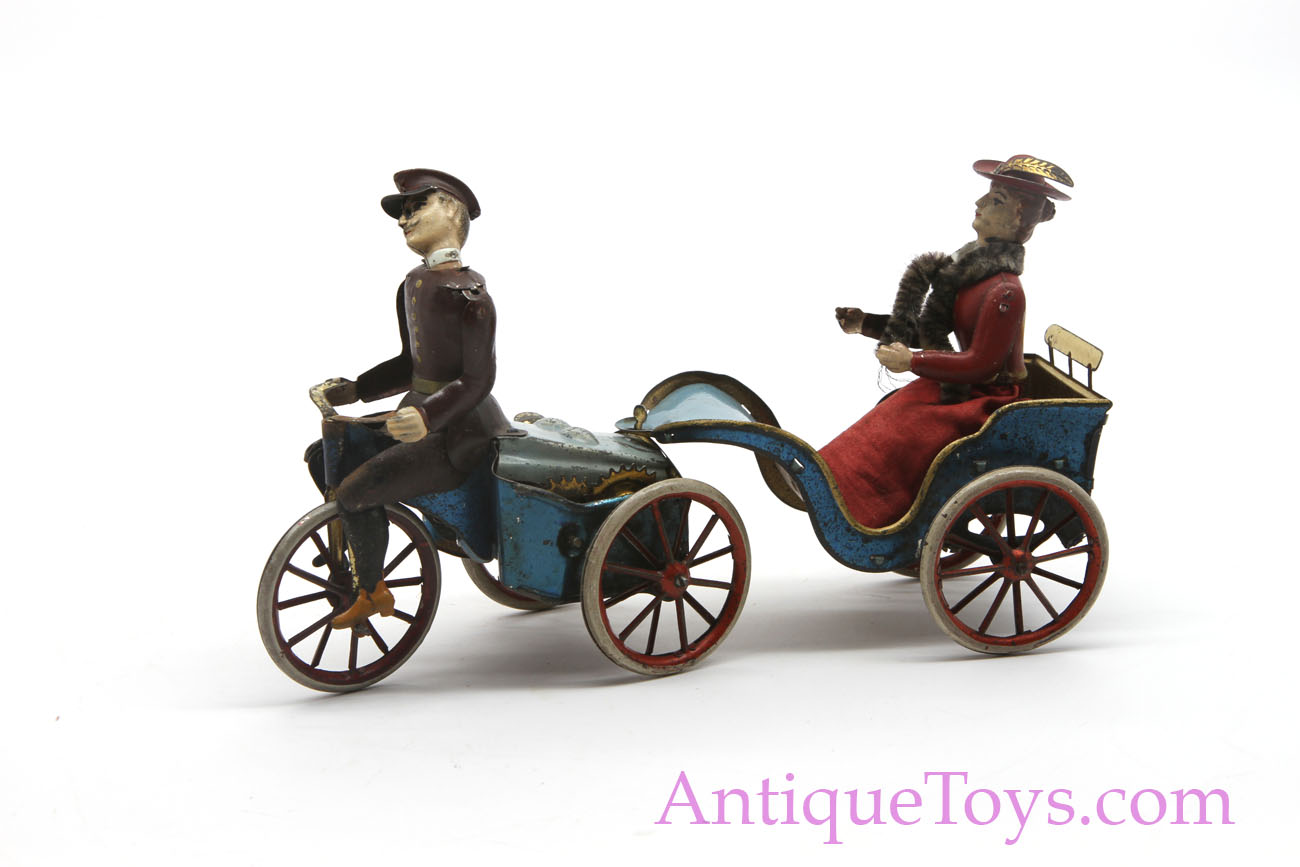 Lehmann Anxious Bride Tin Windup Toy *SOLD* – AntiqueToys.com – Antique ...