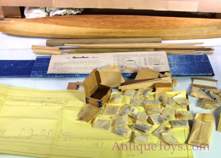 Boucher of New York Ship Model New In Box *SOLD* – AntiqueToys.com ...