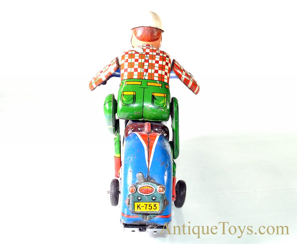 Rare Vintage Masudaya Modern Toys Battery Operated Tin Lithographed ...