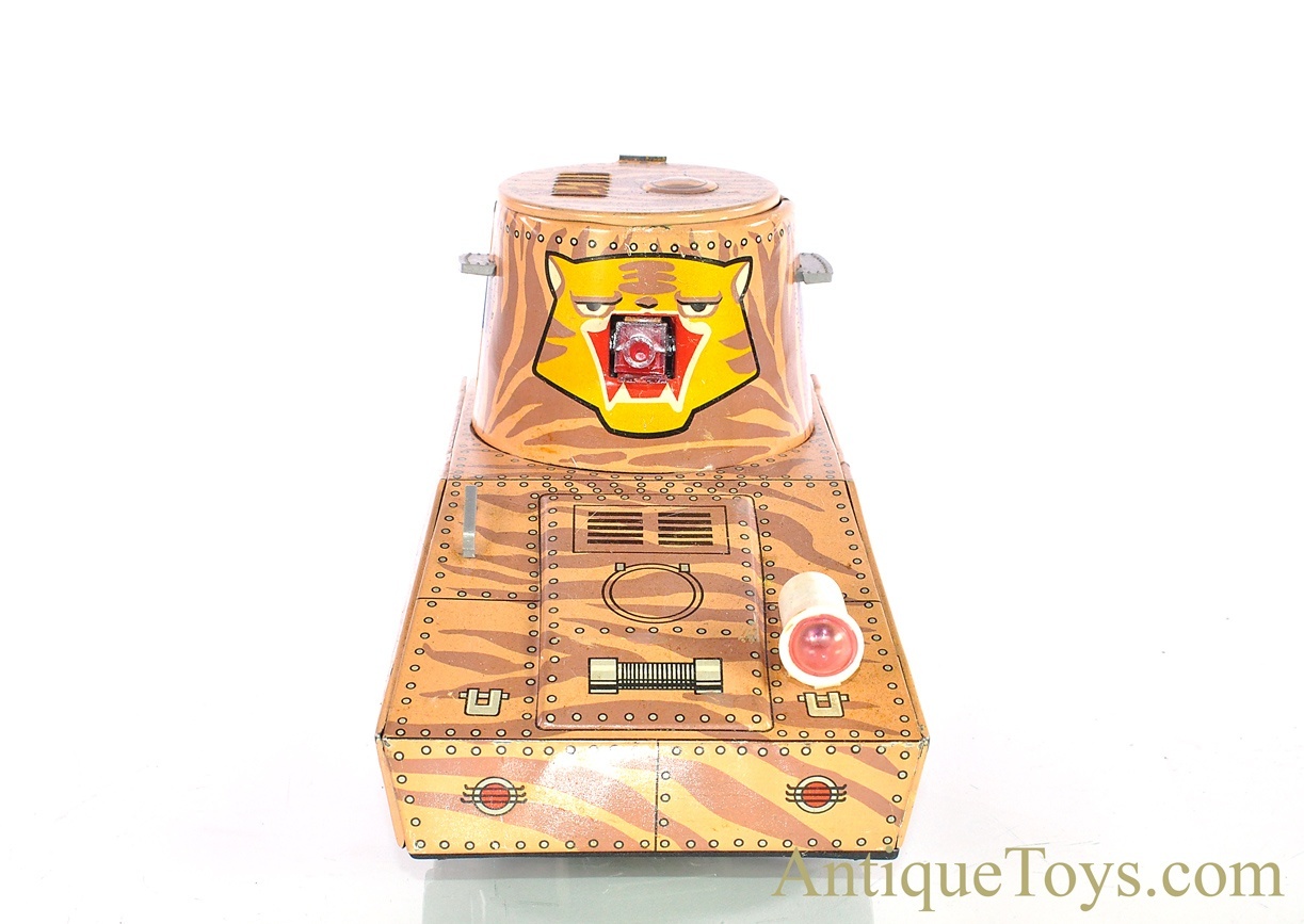 Vintage ca. 1970’s Chinese Battery Operated Tin Lithographed “Armoured ...
