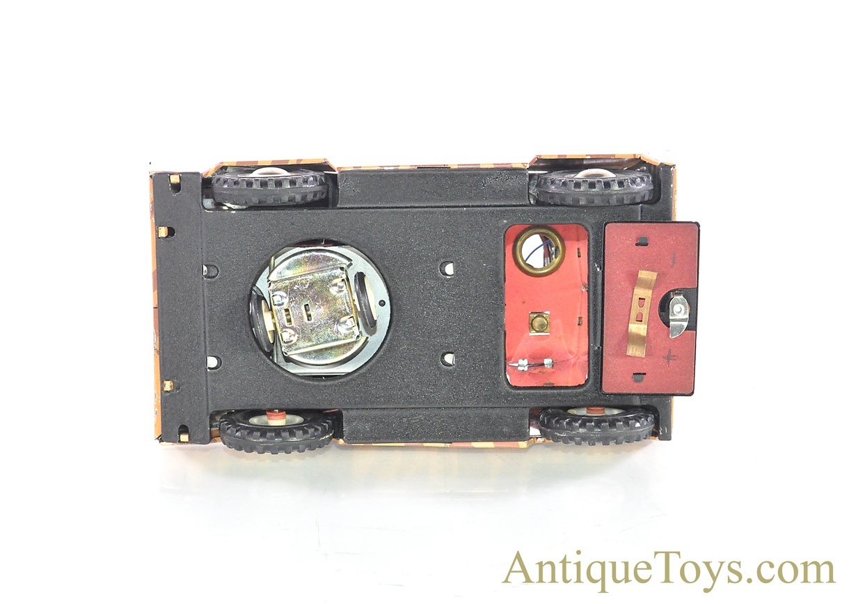 Vintage ca. 1970’s Chinese Battery Operated Tin Lithographed “Armoured ...