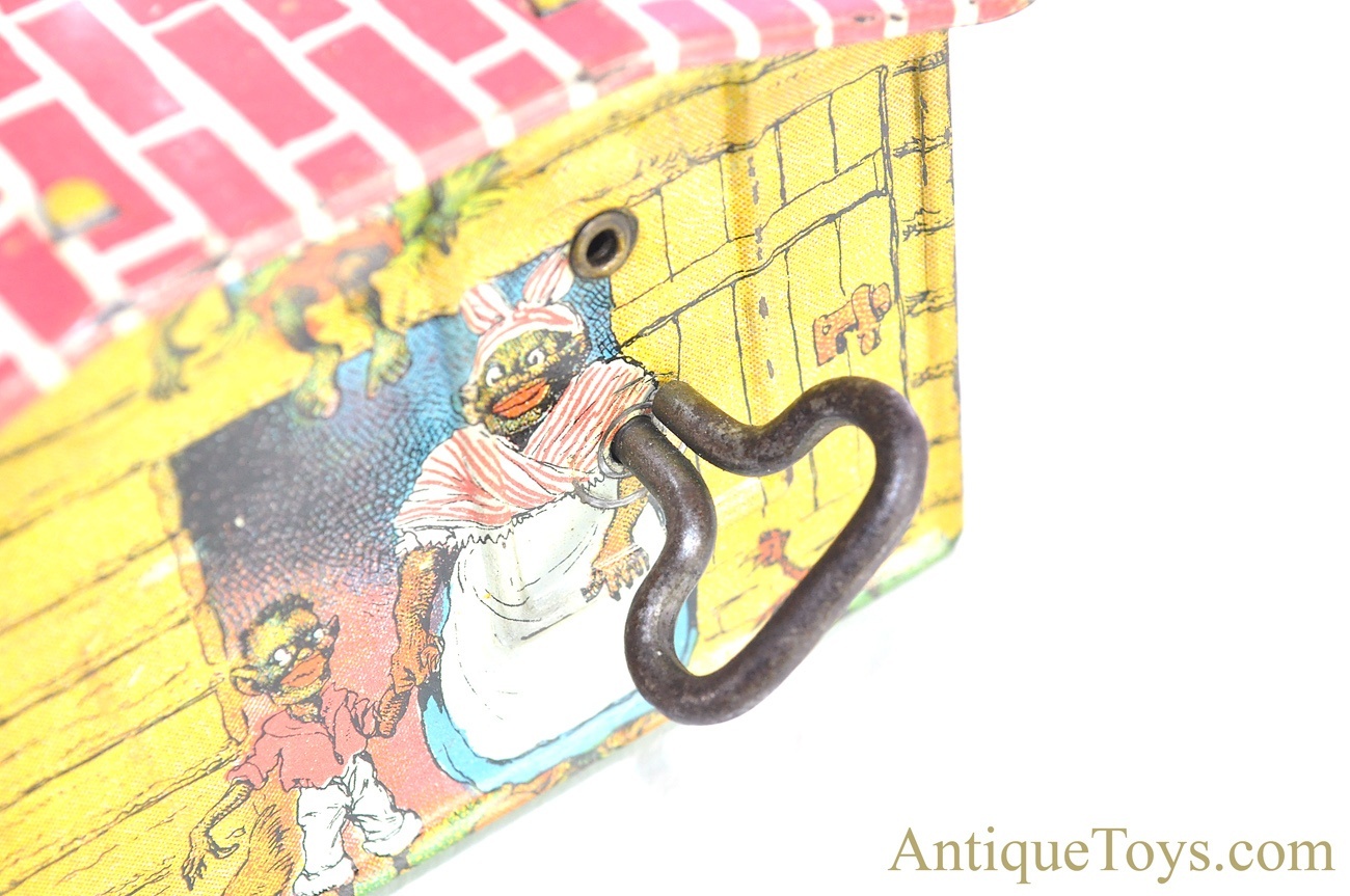 Unique Art Mfg. Co. Jazzbo-Jim “The Dancer on the Roof” Tin Lithograph ...