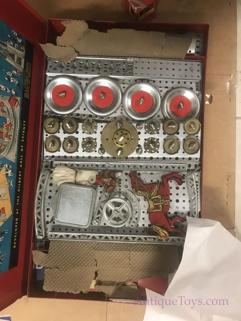 AC Gilbert Erector Set 10 1/2 with Parachute *SOLD* – AntiqueToys.com ...