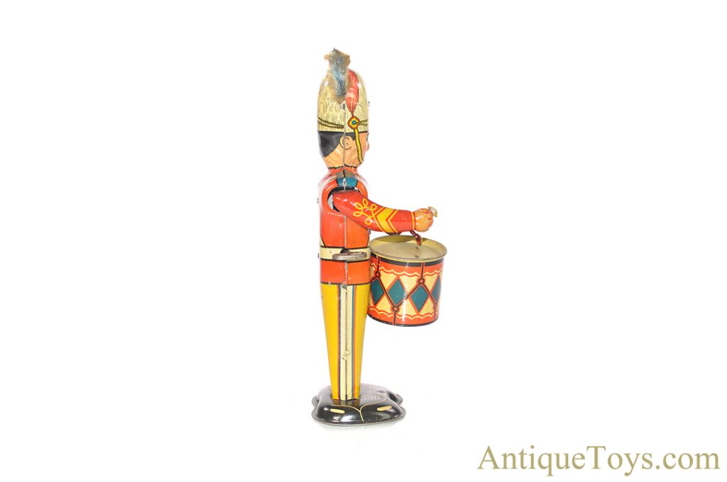 Marx Tin Lithographed Windup “George the Drummer Boy” with Box for Sale ...