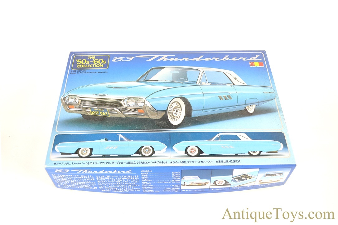 Gunze Sangyo 1:32 Scale Model ‘63 Thunderbird Kit Sealed in Box *SOLD ...