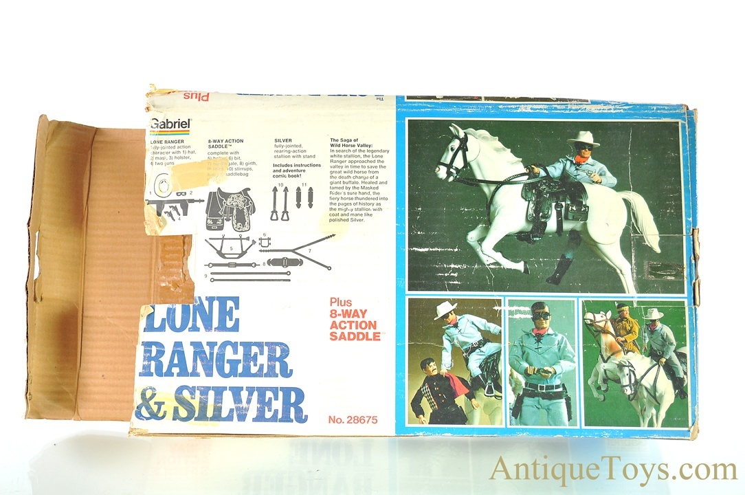 Gabriel Lone Ranger and Silver Action Figures in Box *SOLD ...