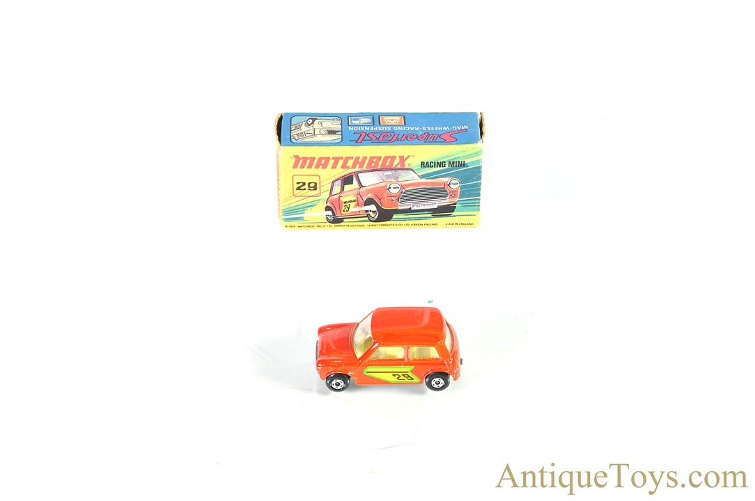 Matchbox Series Superfast Racing Mini Lesney England Diecast #29 Car in ...