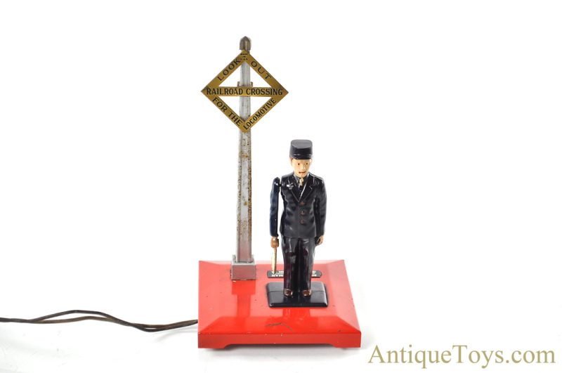 Lionel Trains Tin Hand Painted No. 1045 Railroad Flagman *SOLD ...
