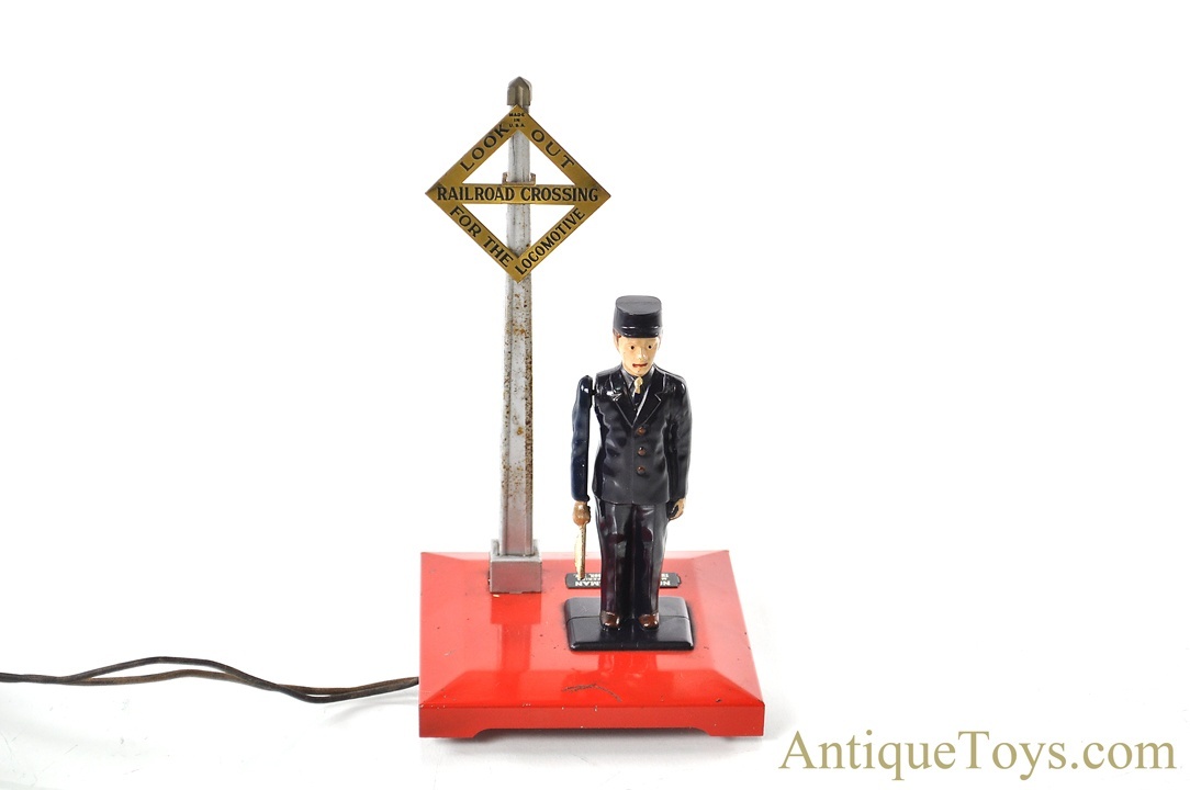 Lionel Trains Tin Hand Painted No. 1045 Railroad Flagman *SOLD ...