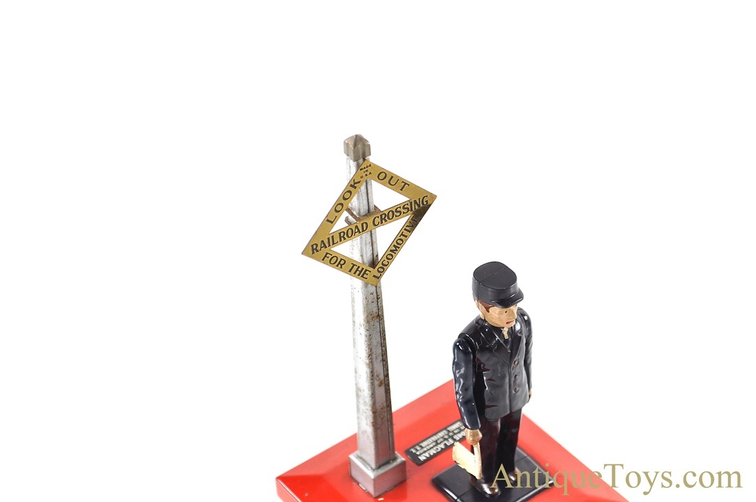 Lionel Trains Tin Hand Painted No. 1045 Railroad Flagman *SOLD ...