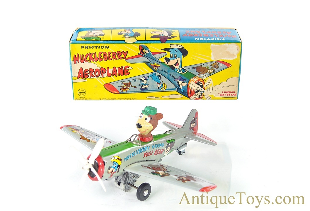 Linemar Marx Tin Lithographed Friction Hanna-Barbera Yogi Bear ...